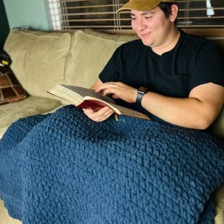 Jumbo Men's Crochet Blanket Pattern – Desert Blossom Crafts Shop